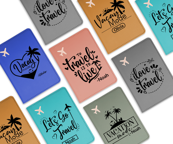 PERSONALIZED PASSPORT HOLDER – Custom Empire